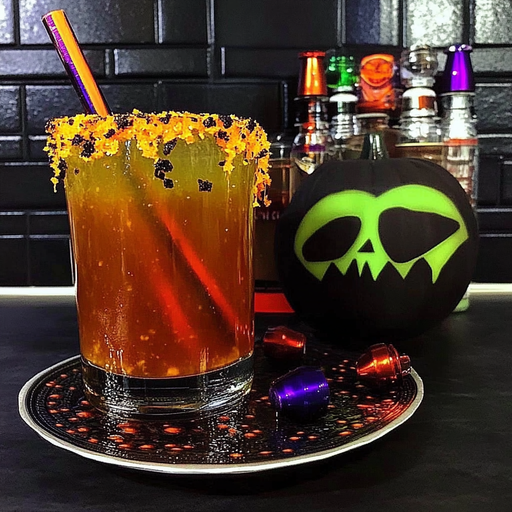 Demon Juice Halloween Cocktail