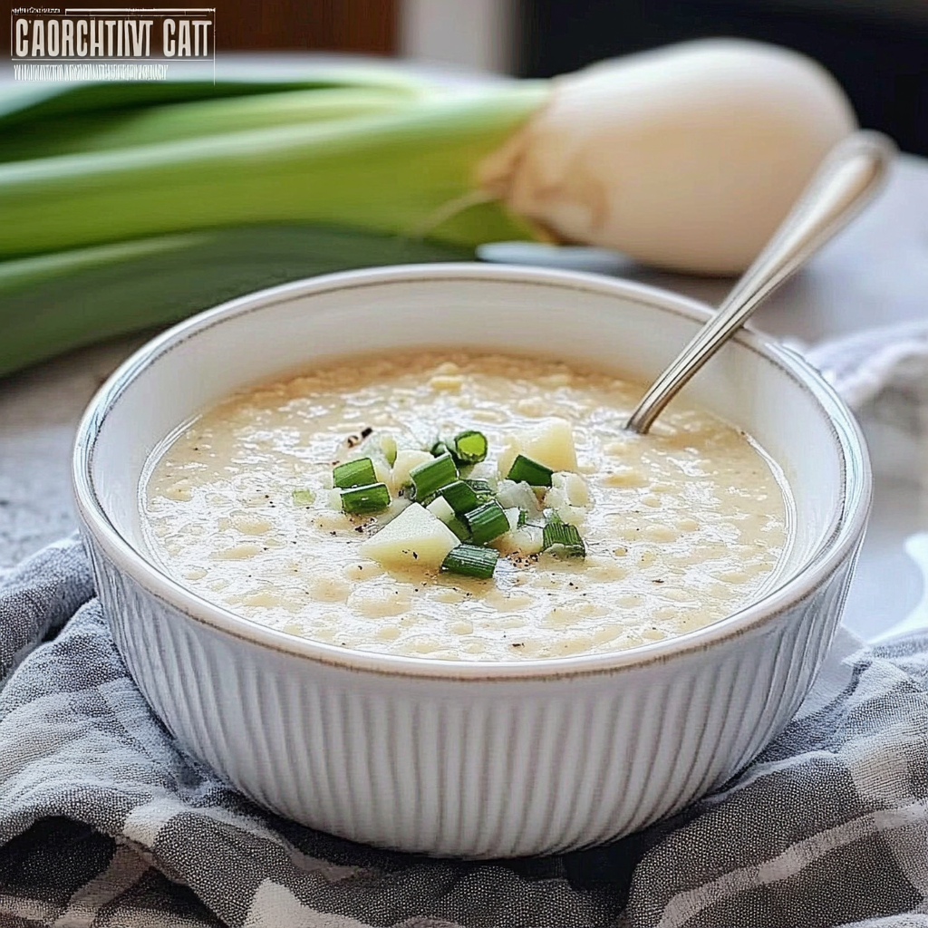 Creamy Oatmeal Leek Soup Recipe for Cozy Comfort